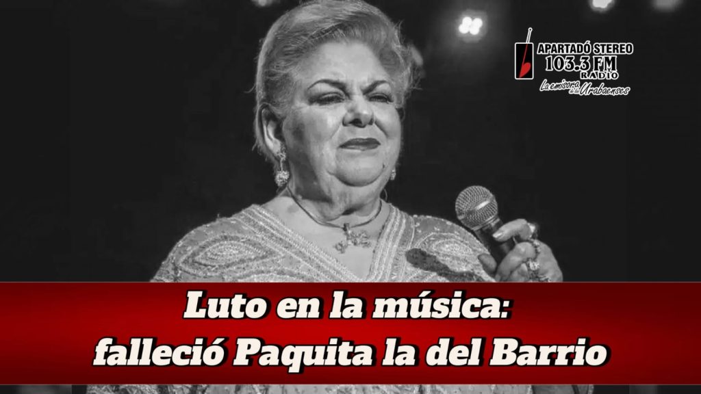 Luto en la música: falleció Paquita la del Barrio el ícono de las ranchera – Apartado Stereo